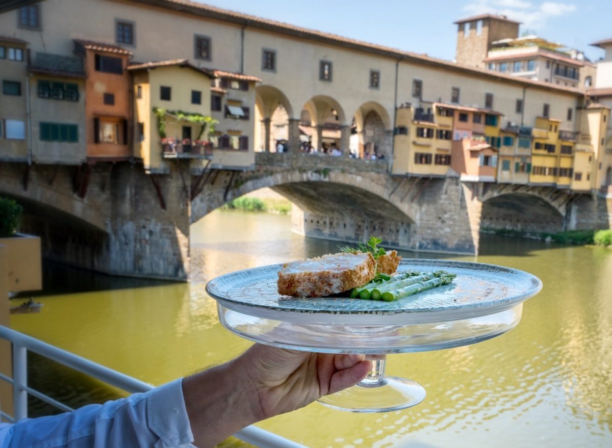Golden View, la sfida "cucina & cantina" del ristorante con vista sull'Arno