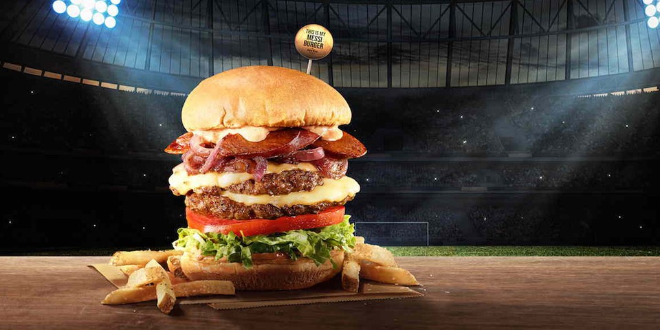 Hard Rock Cafè lancia il Messi Burger e lancia la sfida a diventare ...