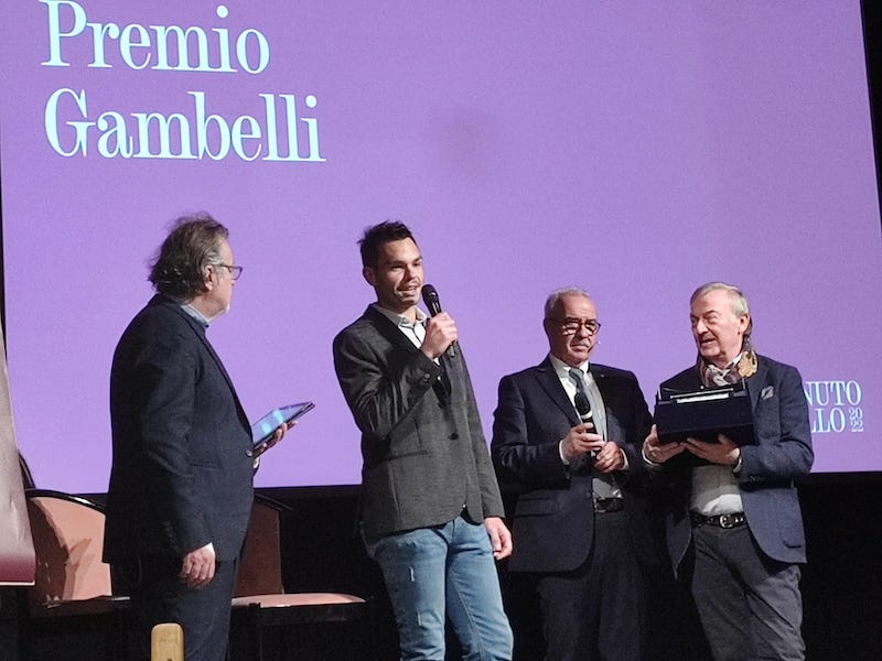 Il premio Gambelli 2022 al giovane enologo toscano Andrea Scaccini