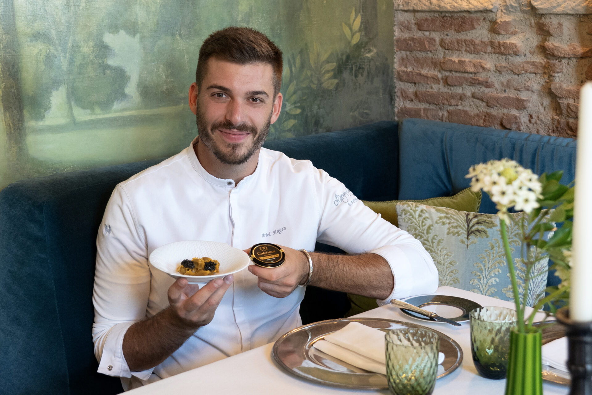 Il Saporium... di caviale: Ariel Hagen diventa ambassador Calvisius