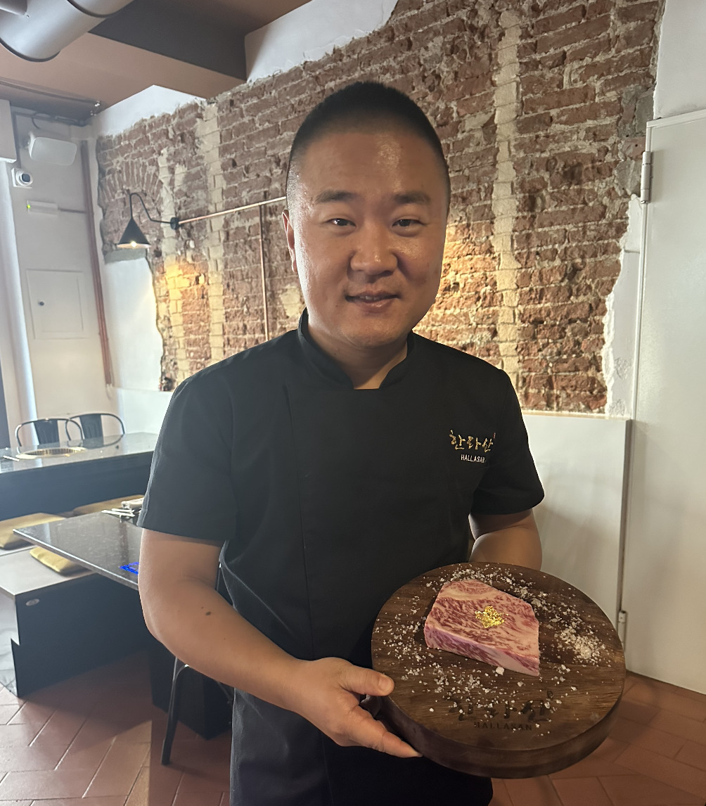 Hallasan, a Firenze l'esperienza coreana luxury di carne alla brace